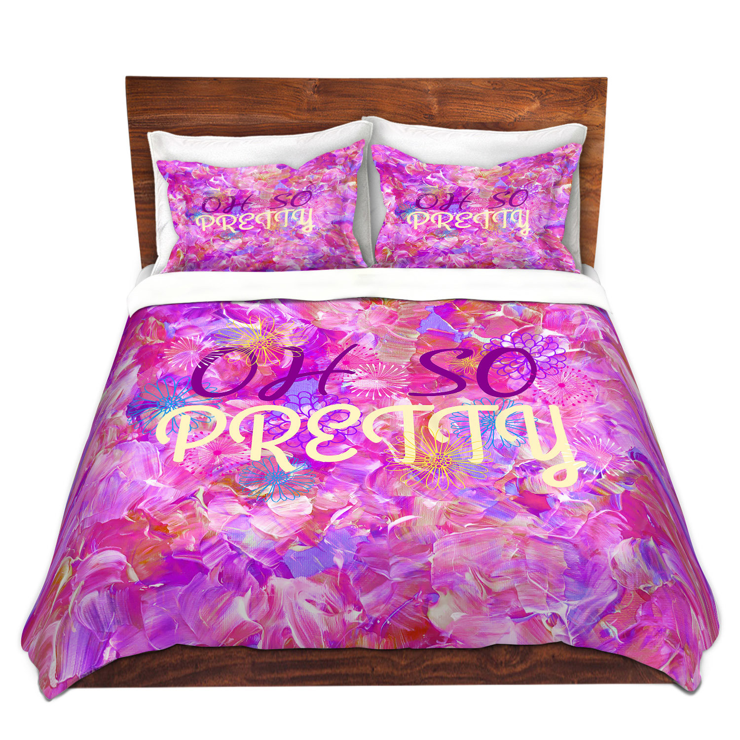 DiaNoche Designs Oh So Pretty Duvet Cover Set | Wayfair