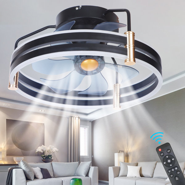 Wrought Studio Eemil 20'' Ceiling Fan with LED Lights | Wayfair