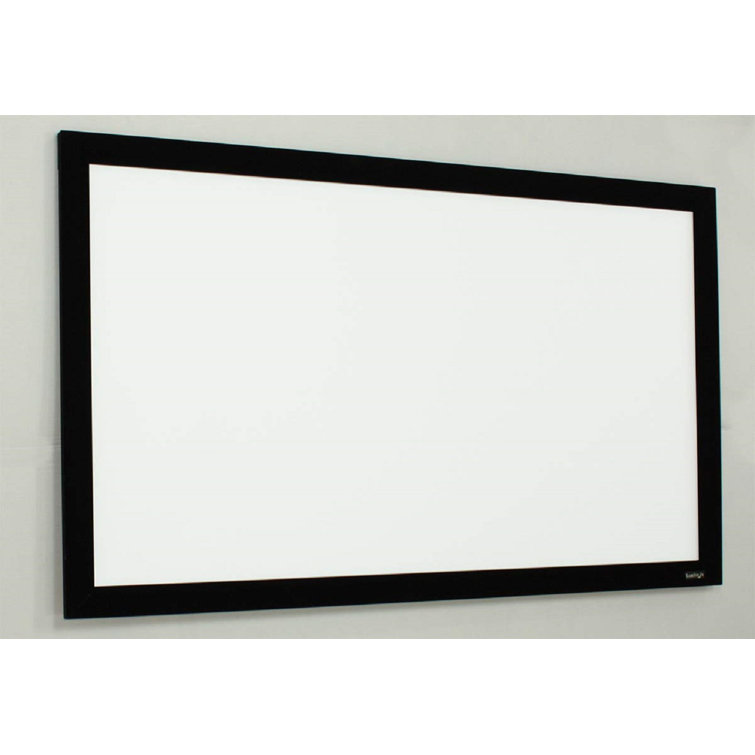 Elunevision Écran de projection mural / au plafond fixe 4K blanc Elun ...