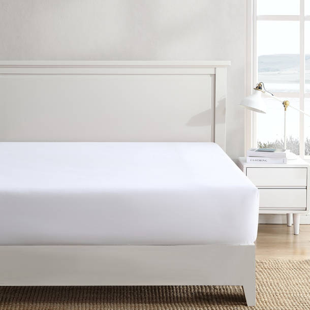 Fabdreams Percale 300 Thread Count Organic 100% Cotton Percale Fitted ...