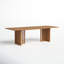 Joss & Main Lamesa 103.5'' Solid Oak Dining Table | Joss & Main