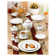 Lorren Home Trends 57 Piece Porcelain China Dinnerware Set - Service ...