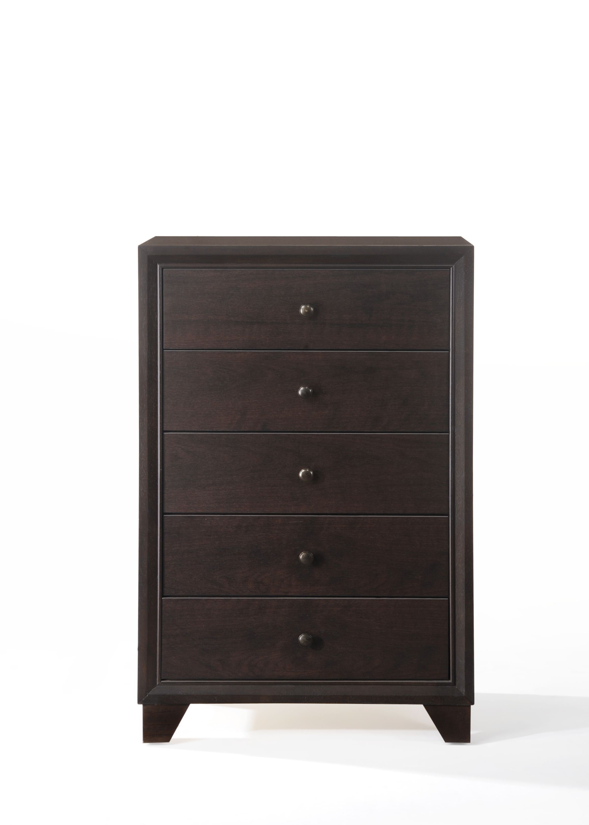 Red Barrel Studio® Bali 5-Drawer Rectangular Chest in Espresso ...