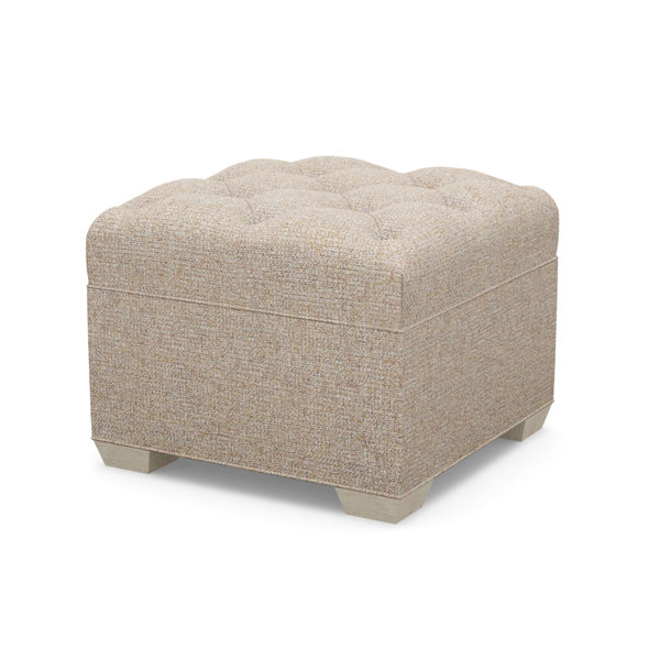 Paul Robert 30" Wide Tufted Square Cocktail Ottoman | Perigold