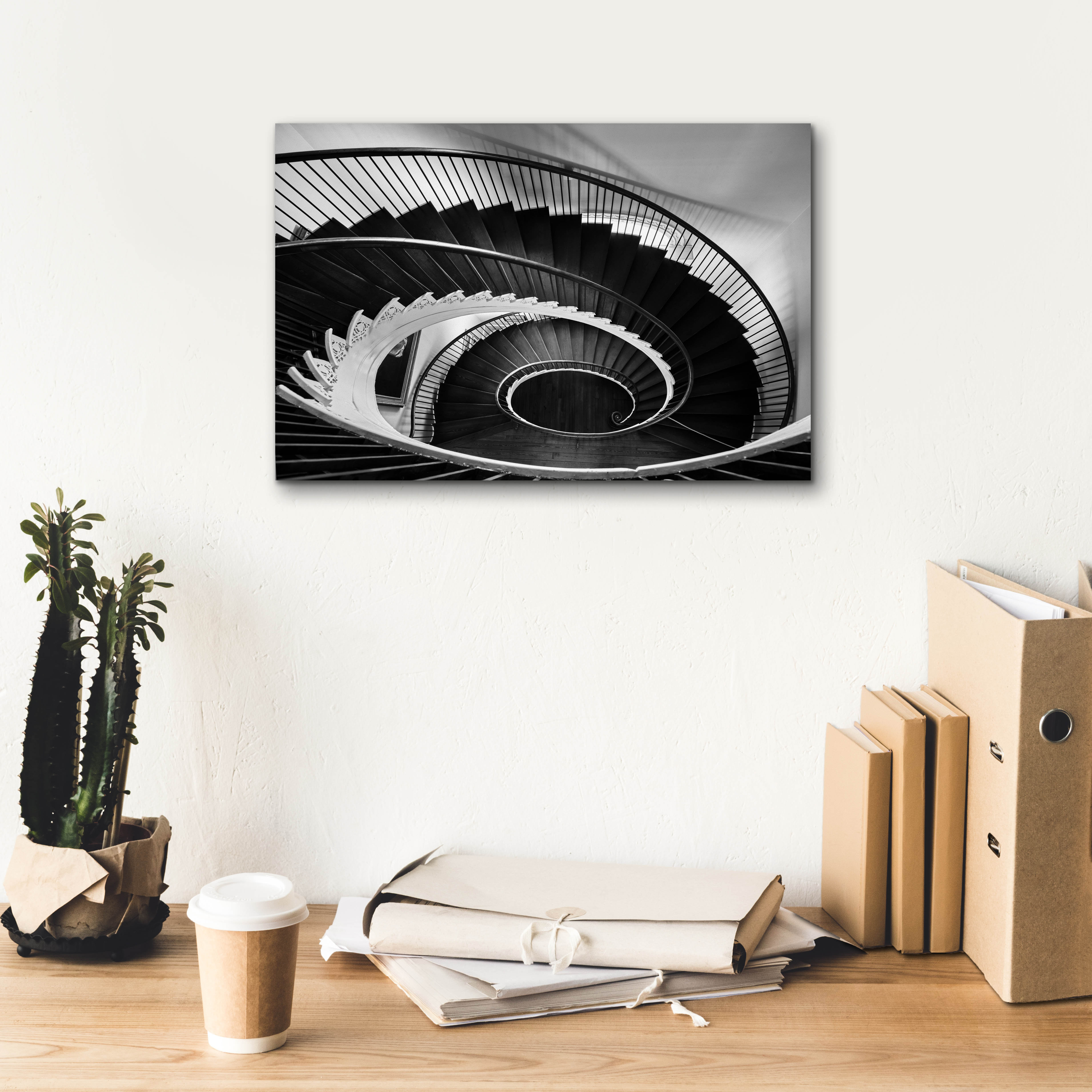 Epic Graffiti 'Staircase 2' by Decent Exposures Canvas Wall Art | Wayfair