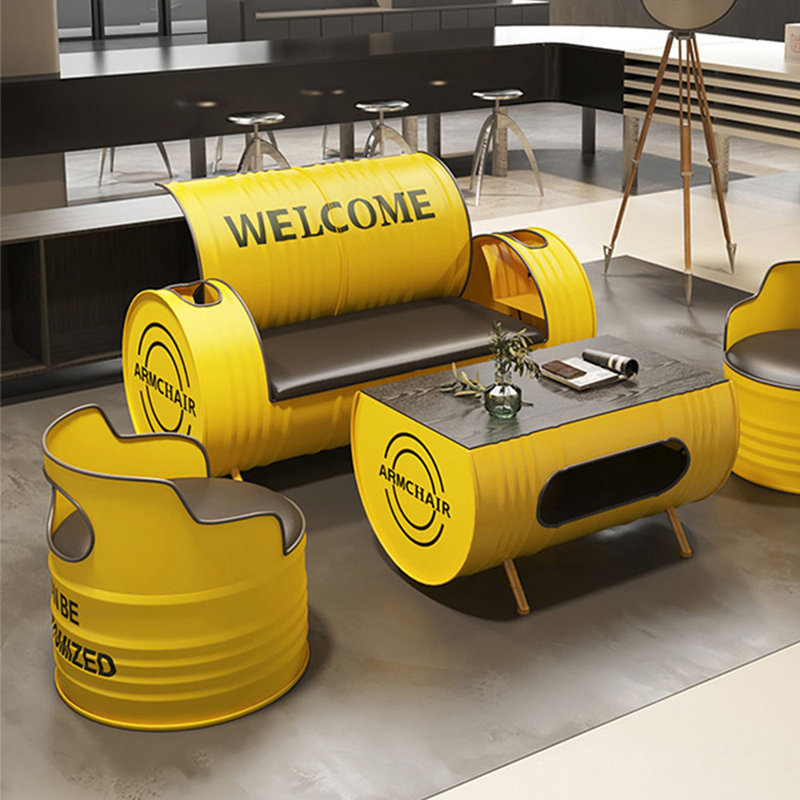 Trinx Kajah 4 - Piece Faux Leather Living Room Set | Wayfair