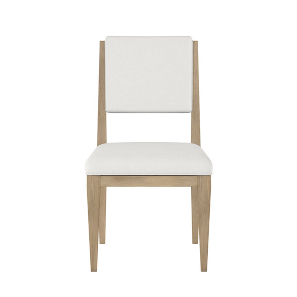 A.R.T. Garrison Upholstered Back Side Chair in White | Perigold