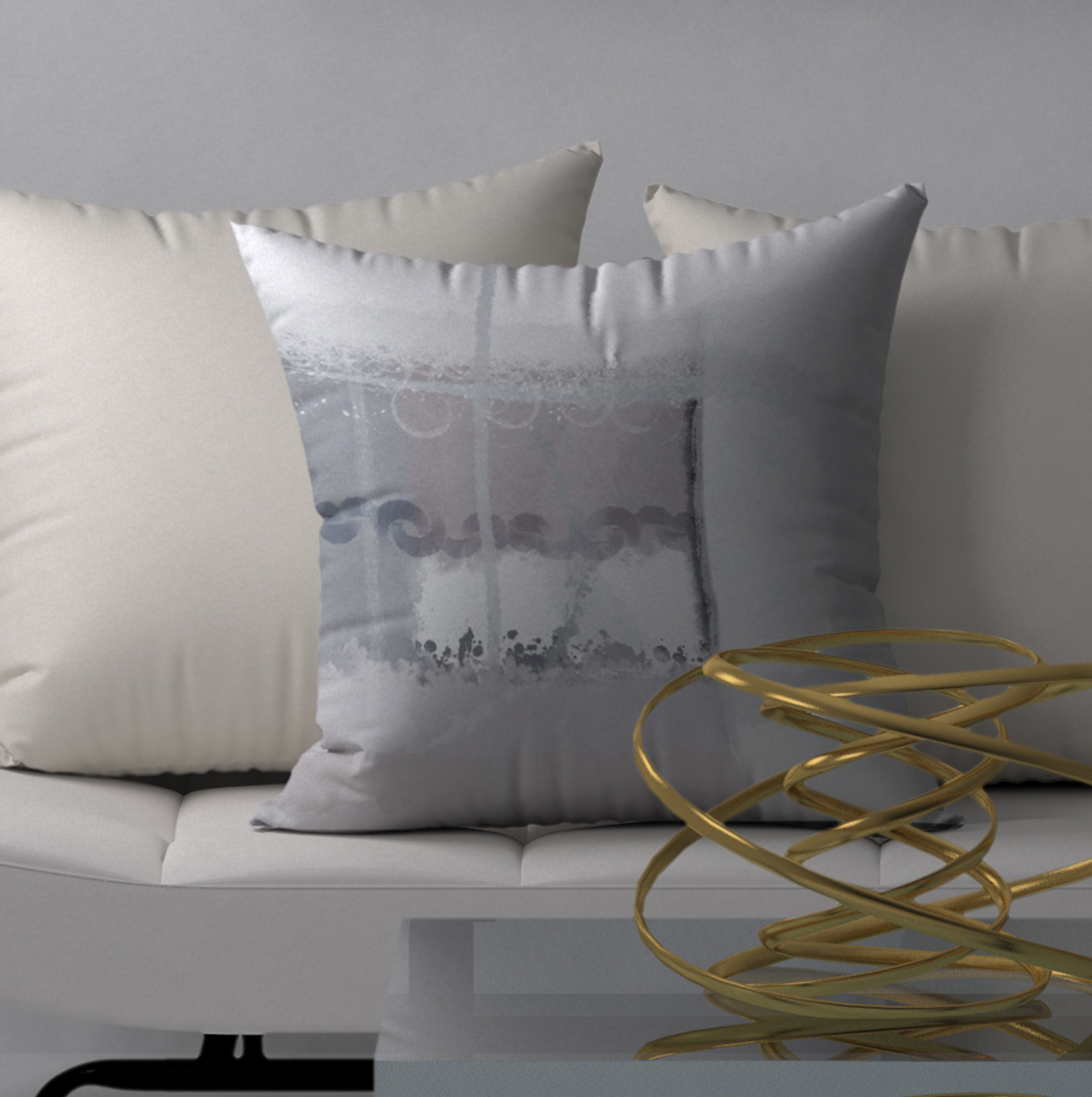 LeRoi Products Beautiful Trust Decorative Square Pillow Cover & Insert | Wayfair