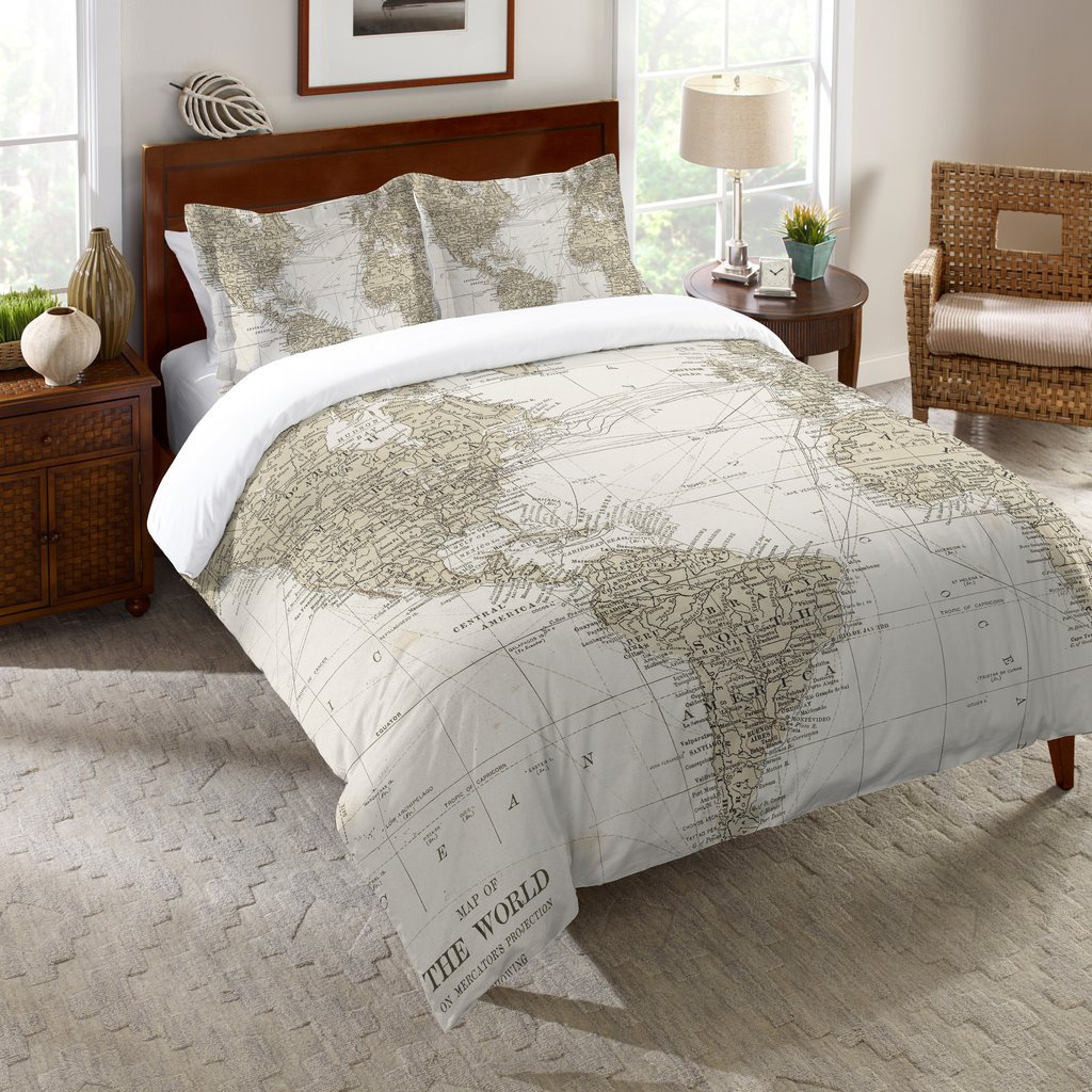 Laural Home Get out See The World Single Comforter | Wayfair