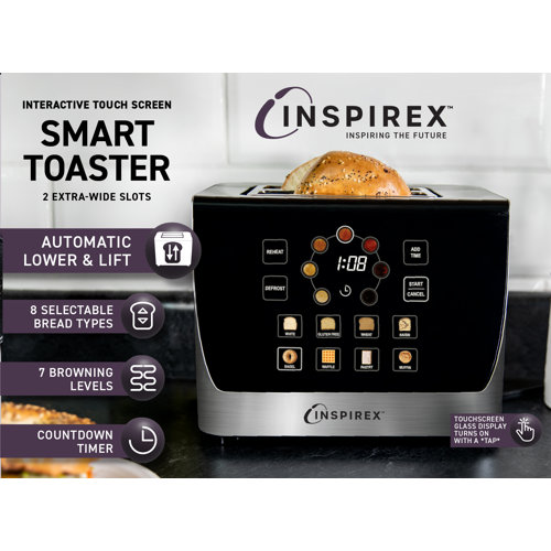 Inspirex Interactive Touchscreen Automatic Toaster & Reviews | Wayfair