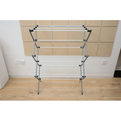 Rebrilliant Avali Free-Standing Metal Foldable Drying Rack & Reviews ...
