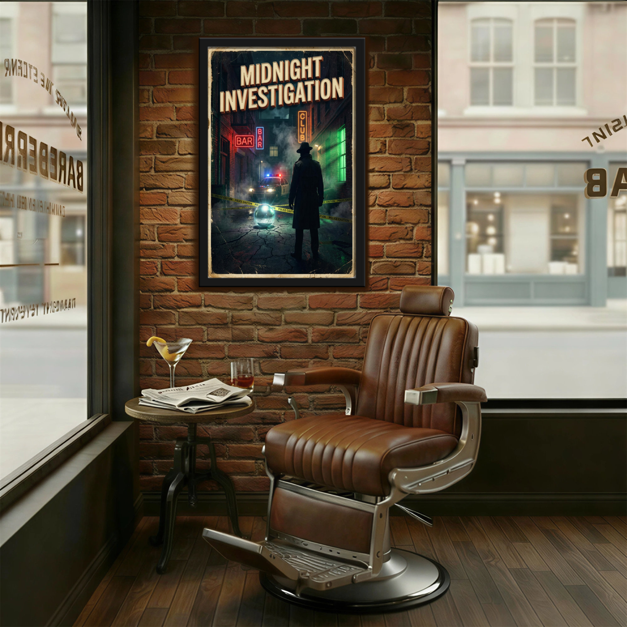 Red Barrel Studio® Fashion Midnight Investigation Noir Mystery Crime ...
