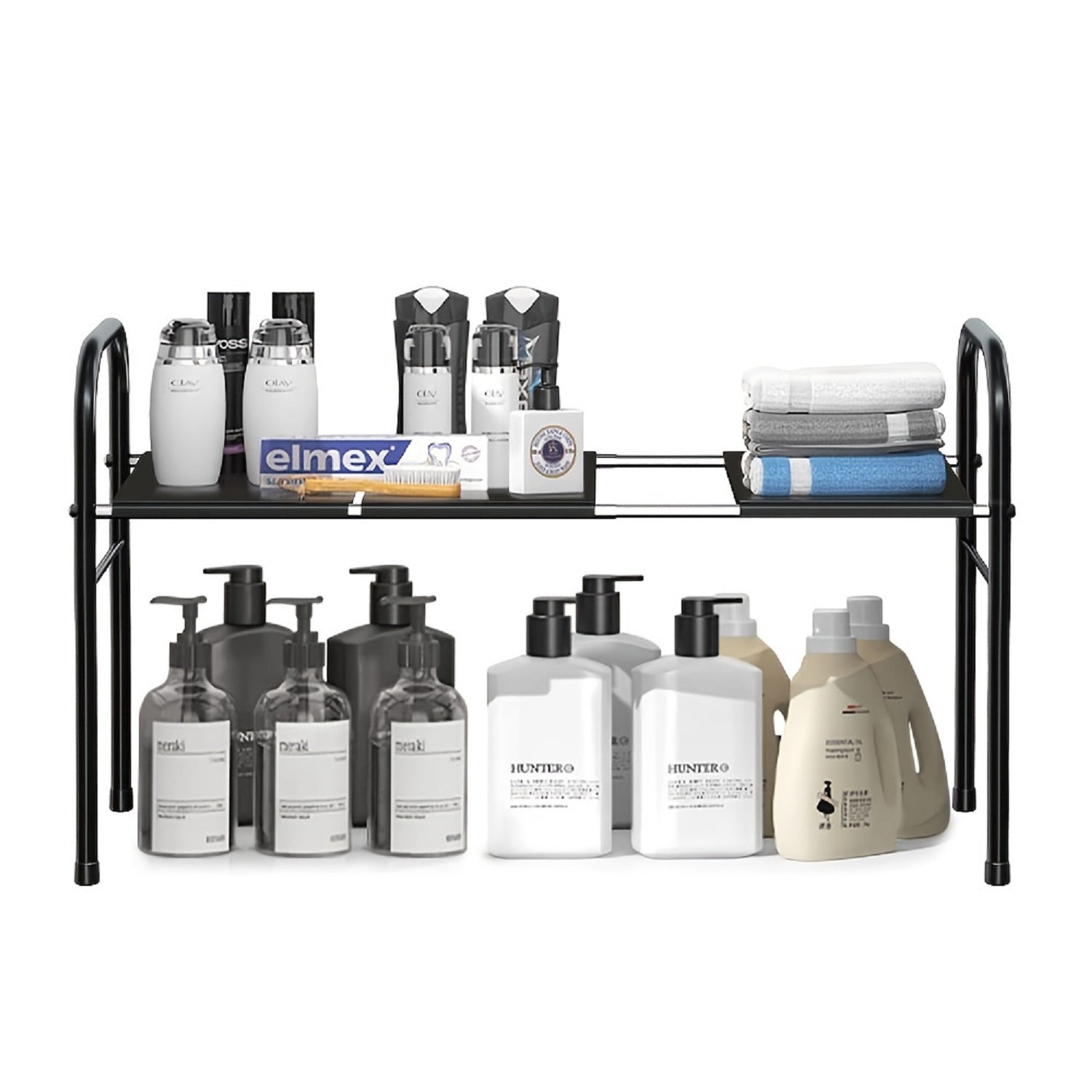 Rebrilliant 1Pc Single Layer 3 Panels, Expandable Cabinet Shelf ...