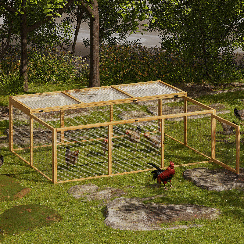 Tucker Murphy Pet™ Ruppe Wooden Chicken Coop Cage Henhouse Small Animal ...