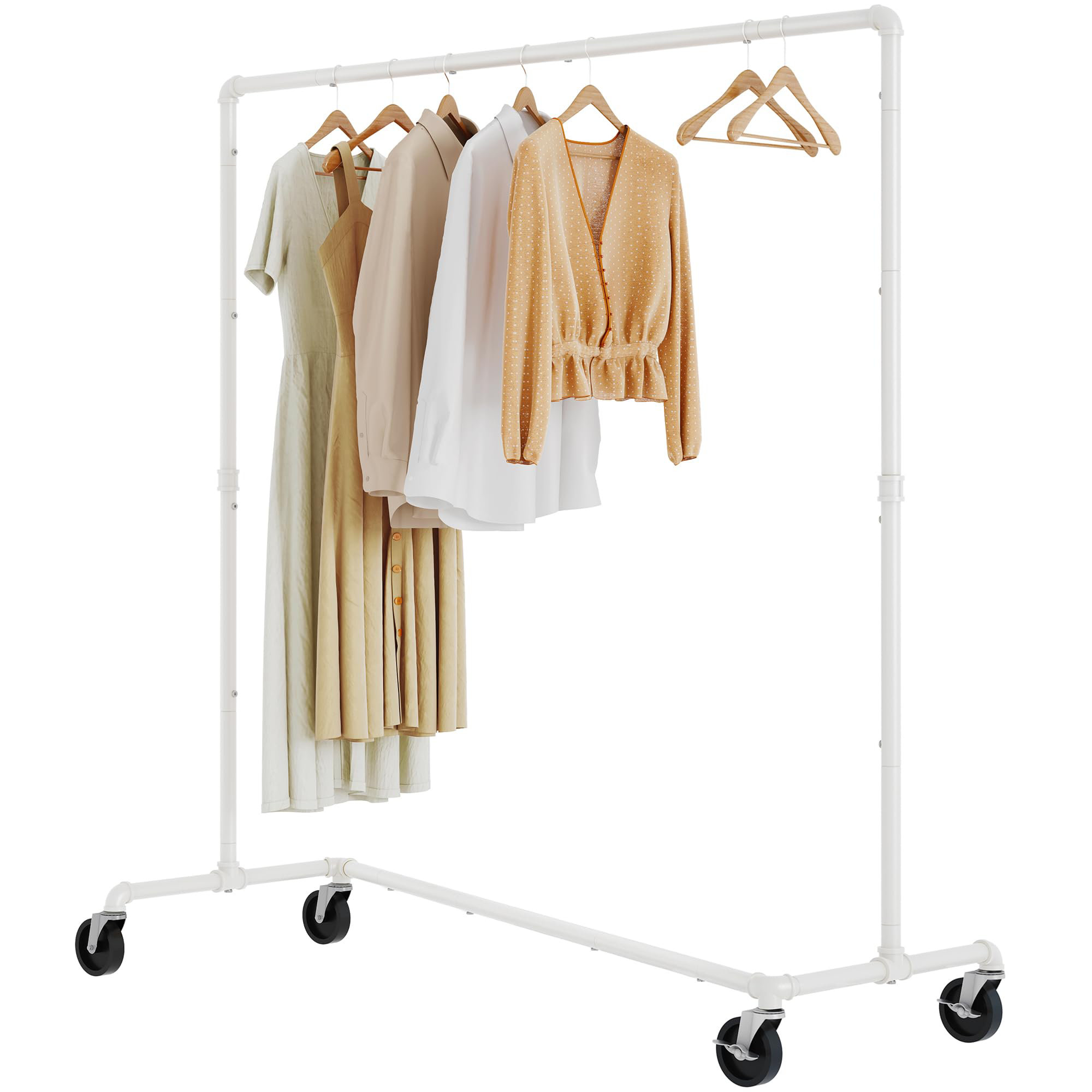 Rebrilliant Heavy-Duty Z Rack - Rolling Clothing Rack | Wayfair