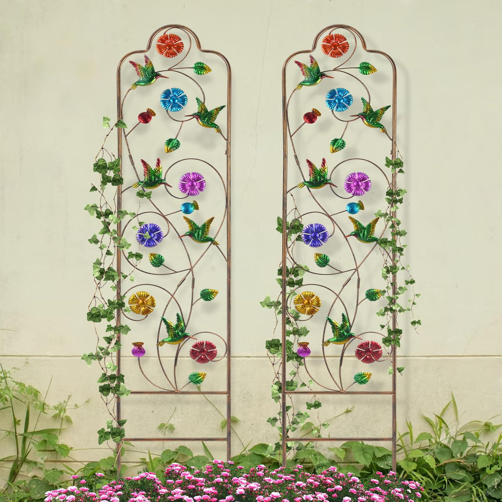 Lark Manor™ 2 Pack Trellises for Climbing Plants in the Garden ...