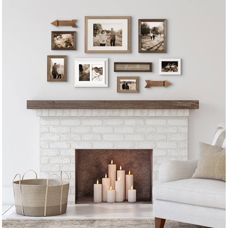 Laurel Foundry Modern Farmhouse Hertz Wood Picture Frame - Set of 8 ...