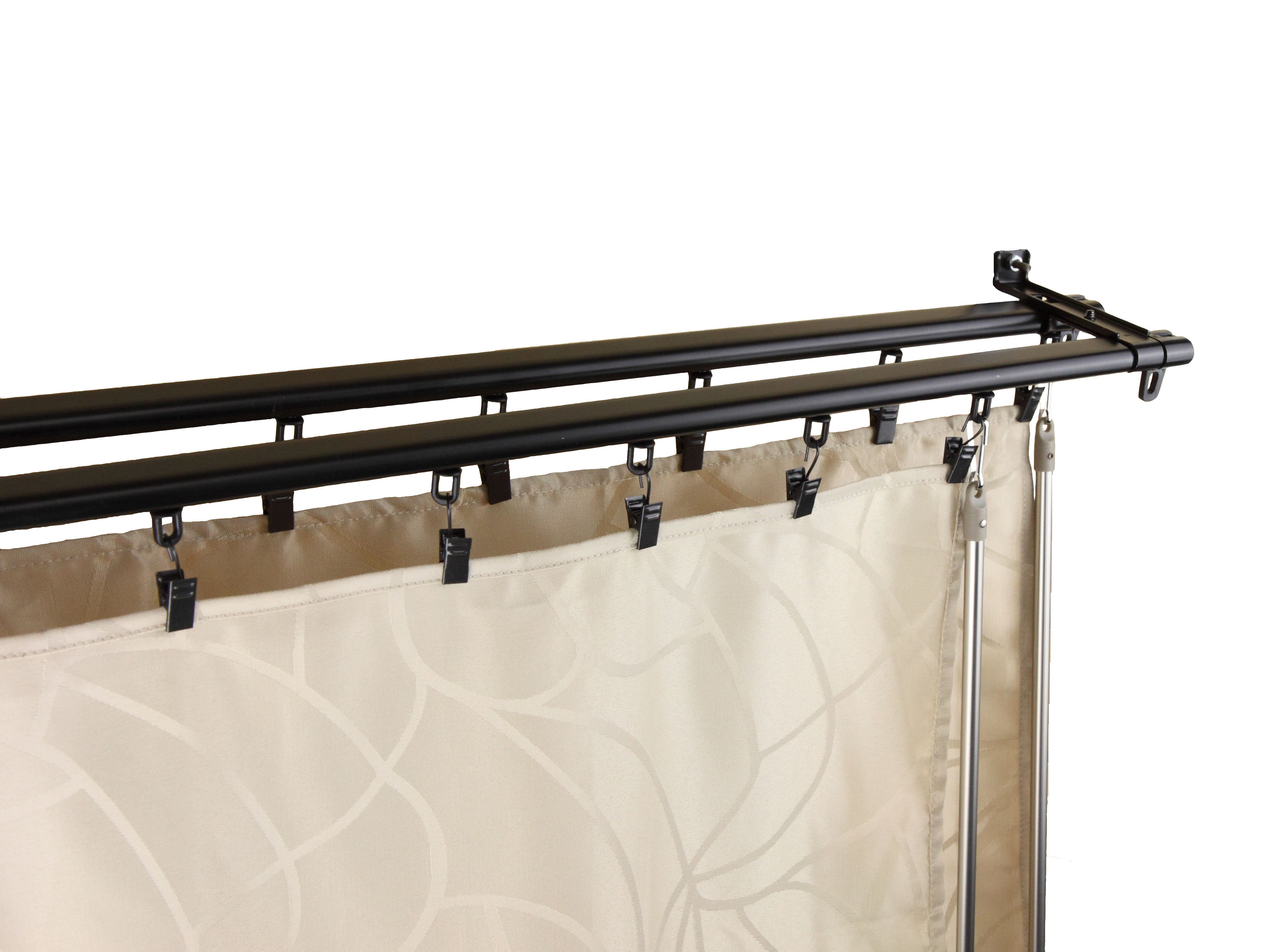 Symple Stuff Bemidji Adjustable Curtain Track/Rail & Reviews | Wayfair