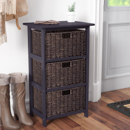 Wicker Storage Drawers You'll Love | Wayfair