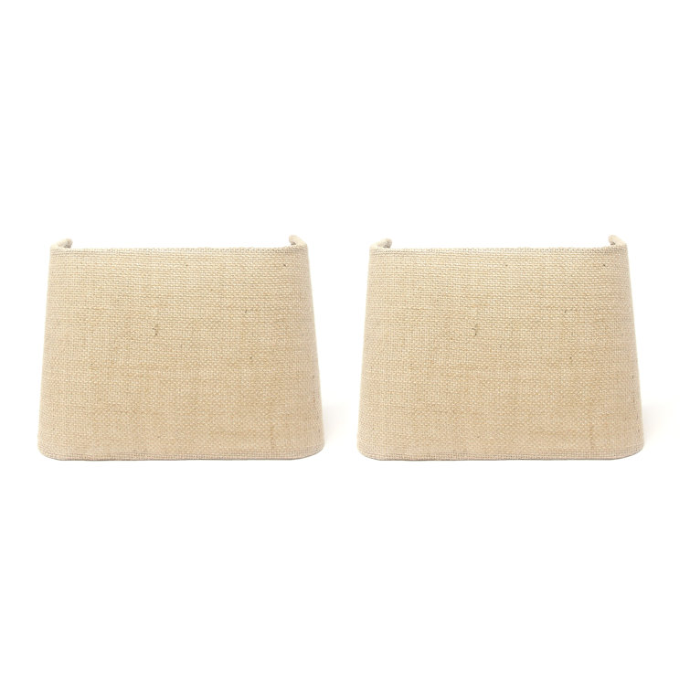 August Grove® 7'' H Plastic Rectangle Wall Sconce Shade | Wayfair