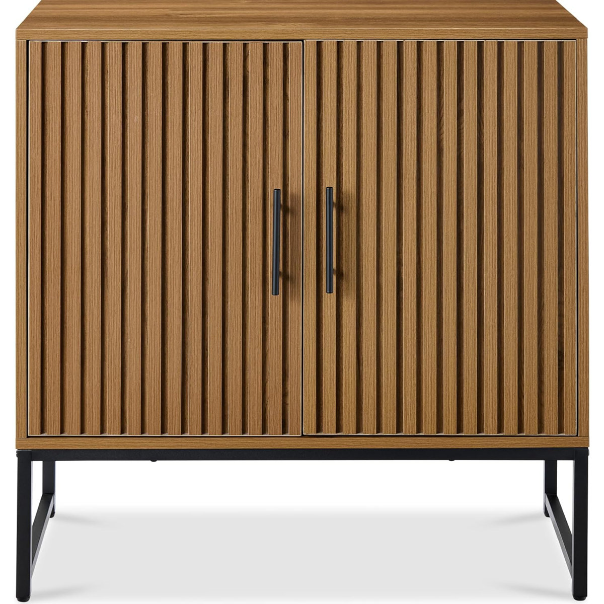 Latitude Run® Slatted Sideboard Buffet Cabinet, Entryway Table, Accent ...