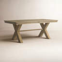 Birch Lane™ Regan Extendable Trestle Dining Table & Reviews | Birch Lane