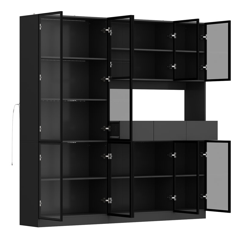 Brayden Studio® Choinski Lighted Display Stand "& Reviews" | Wayfair