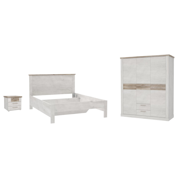 Union Rustic Zettie 3 Piece Bedroom Set | Wayfair.co.uk