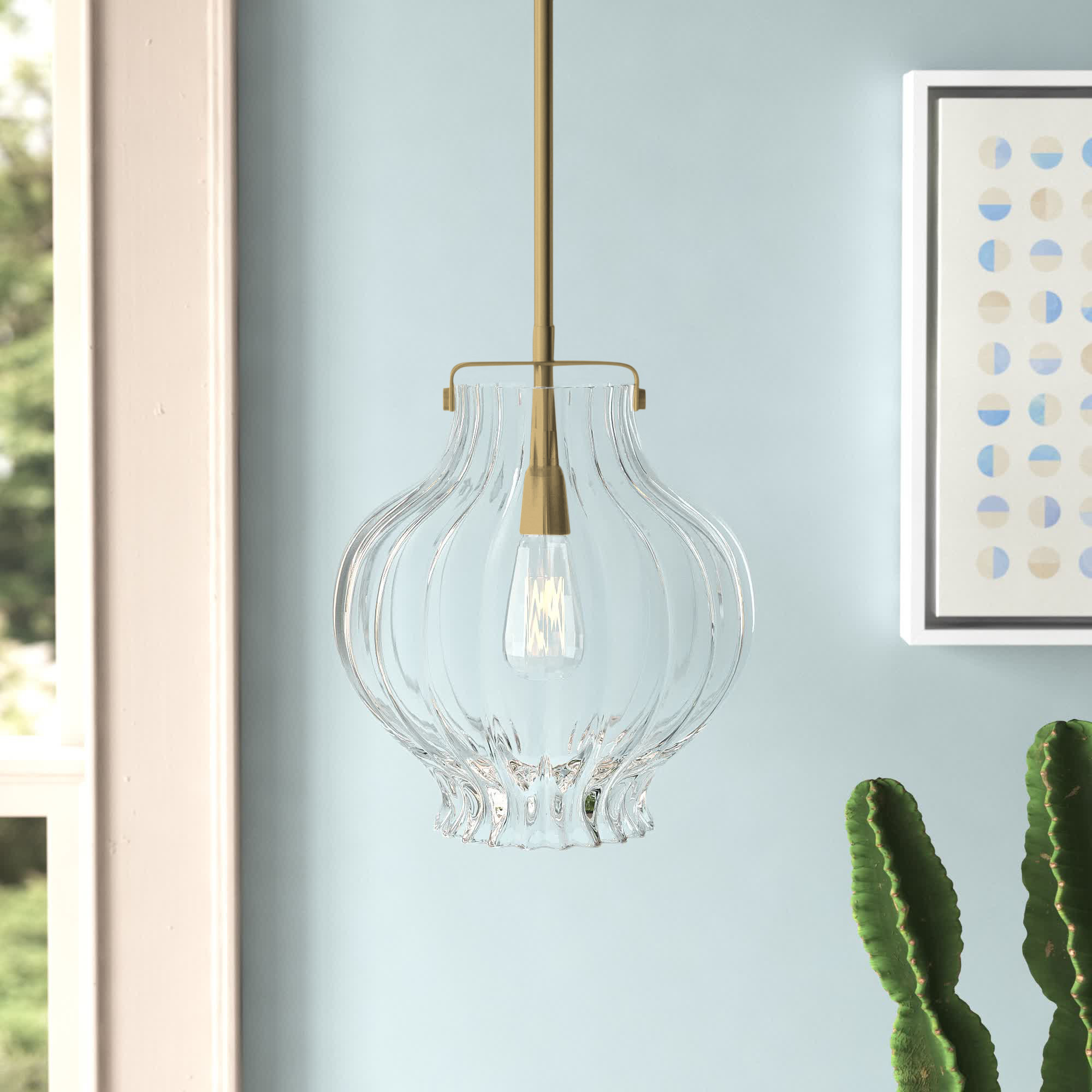 Mercer41 Paelyn 1 - Light Single Pendant & Reviews - Wayfair Canada