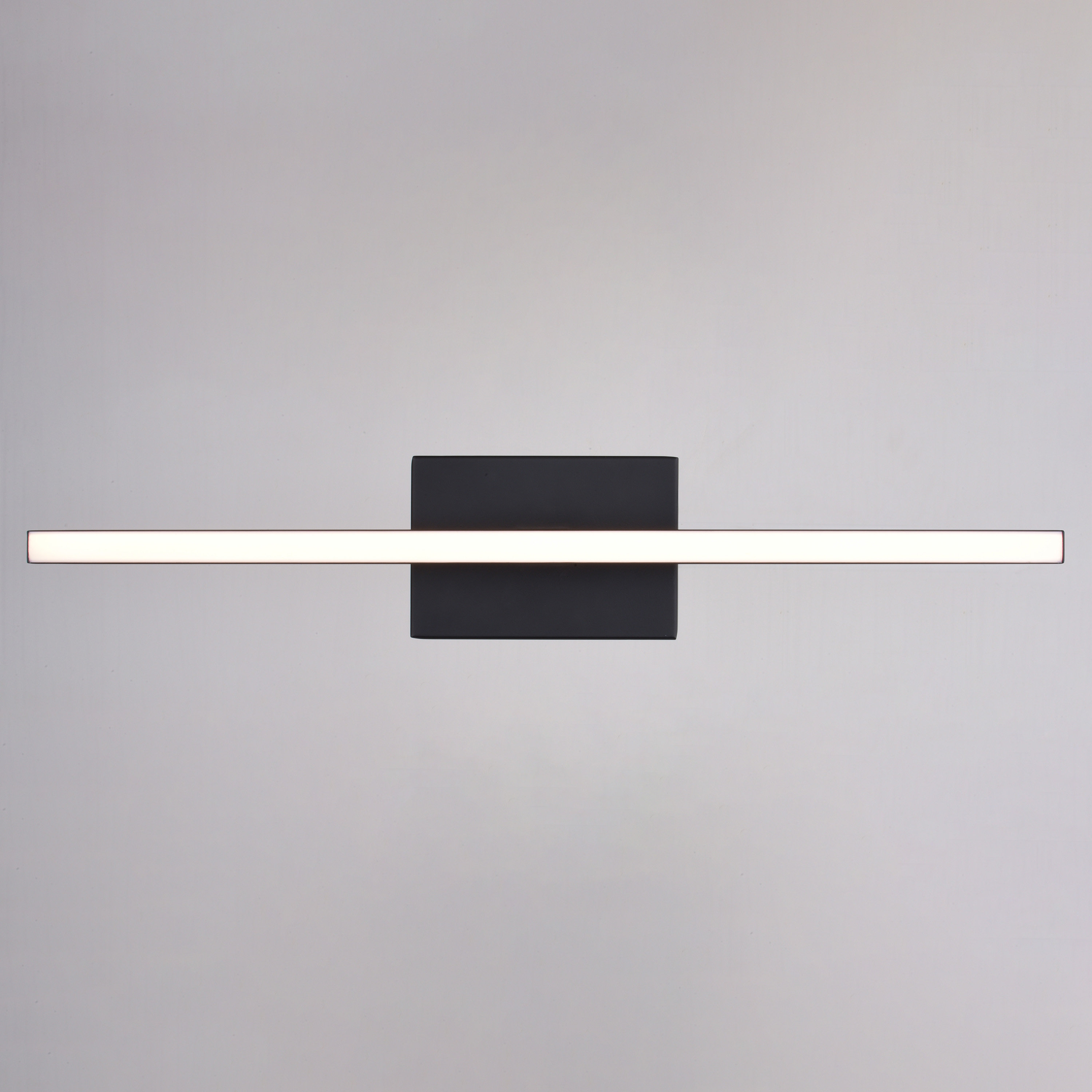 Wrought Studio Fanestil 24 In. Integrated LED Matte Black Bath Bar ...