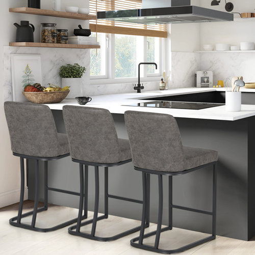 Full Back Bar Stools | Wayfair