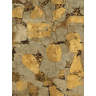 Mercer41 Gilded Stone Gold I - Wrapped Canvas Print | Wayfair