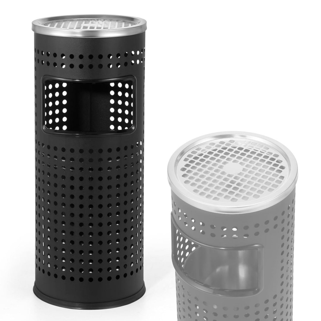 CHi Charter House Innovations Outdoor Indoor Trash Can Commercial ...