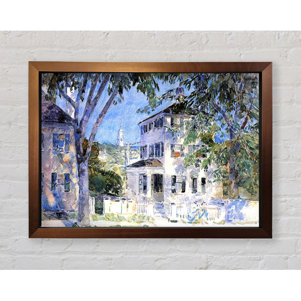 Rosalind Wheeler Street In Portsmouth by Childe Hassam - Single Picture ...