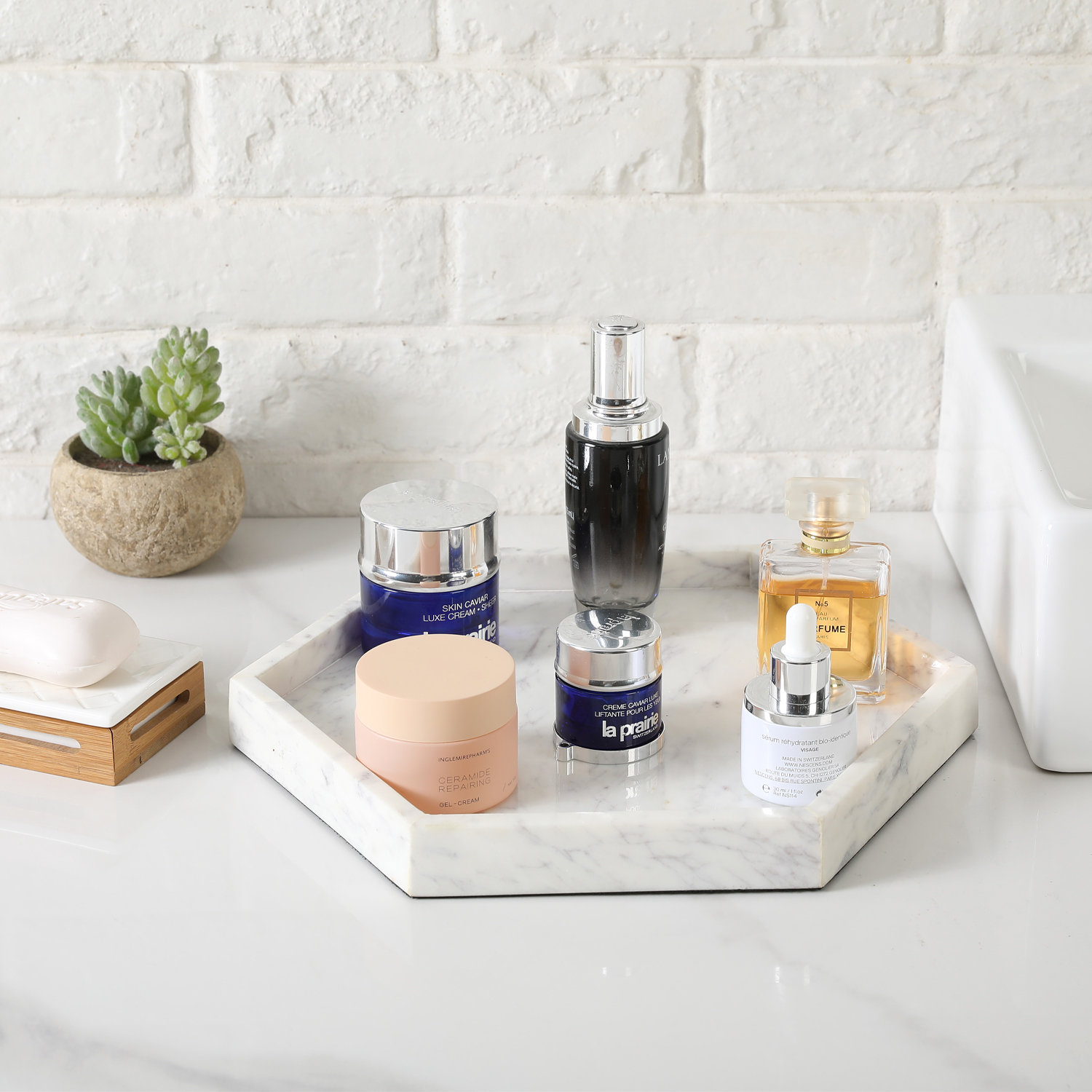 Latitude Run® Kitza Bathroom Vanity Tray & Reviews | Wayfair