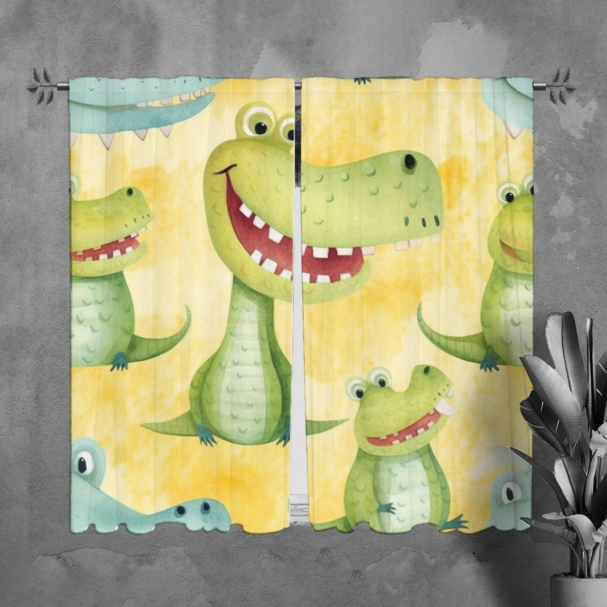 East Urban Home Timiki Polyester Room Darkening Curtain Pair | Wayfair