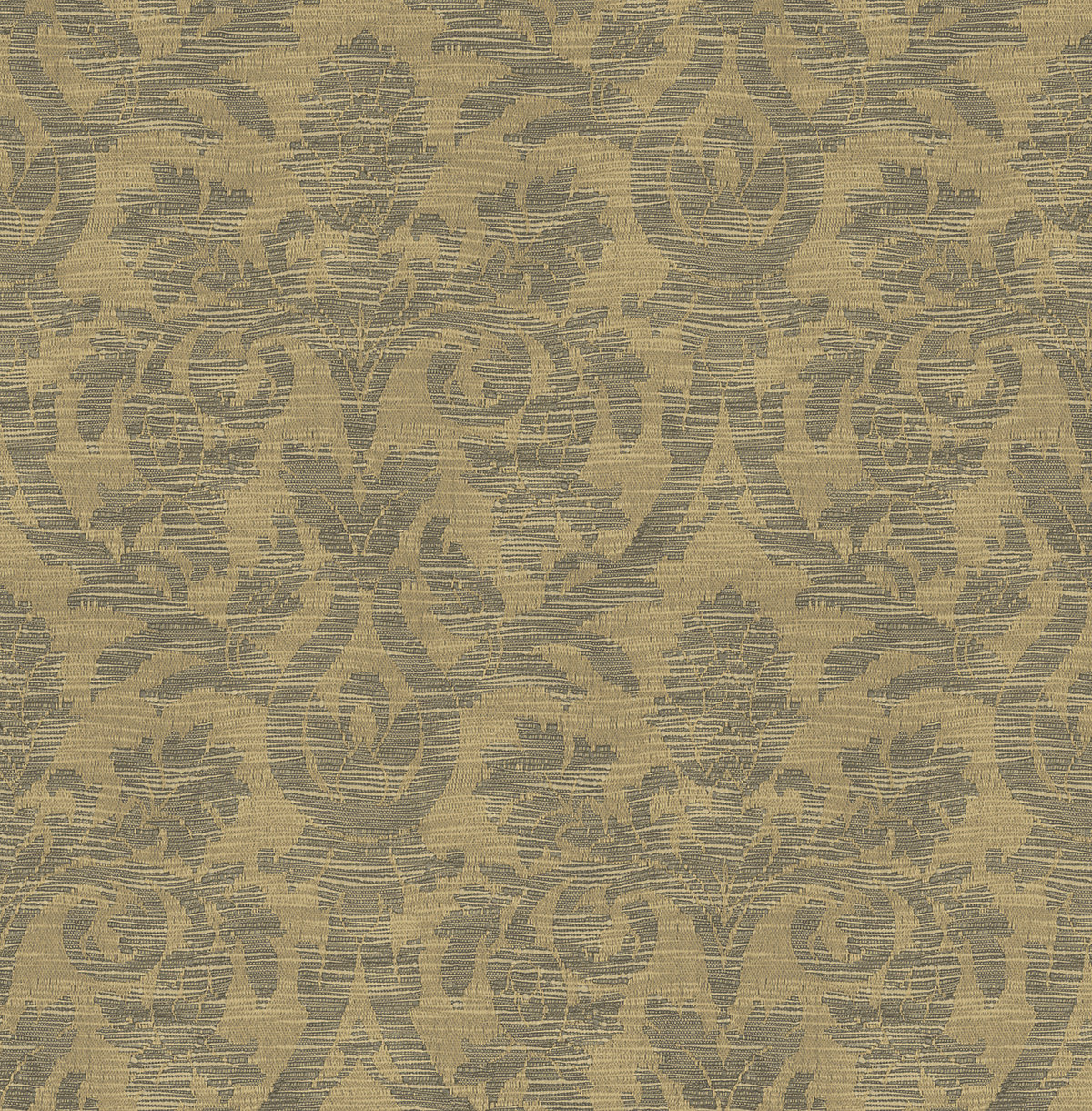 Seabrook Designs Metallic Bronze Beatrice Linen Damask Unpasted ...