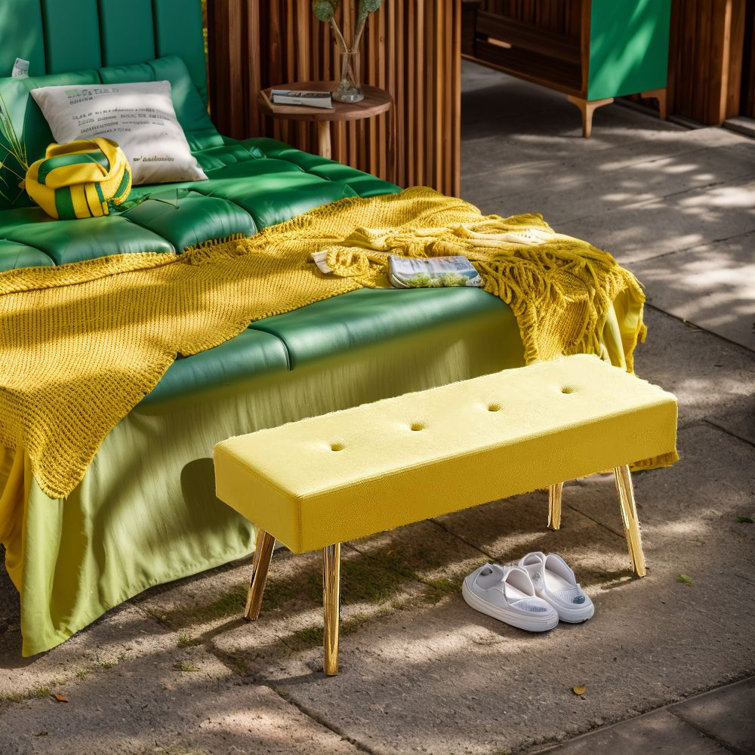 Mercer41 Neshay Upholstered Bench | Wayfair