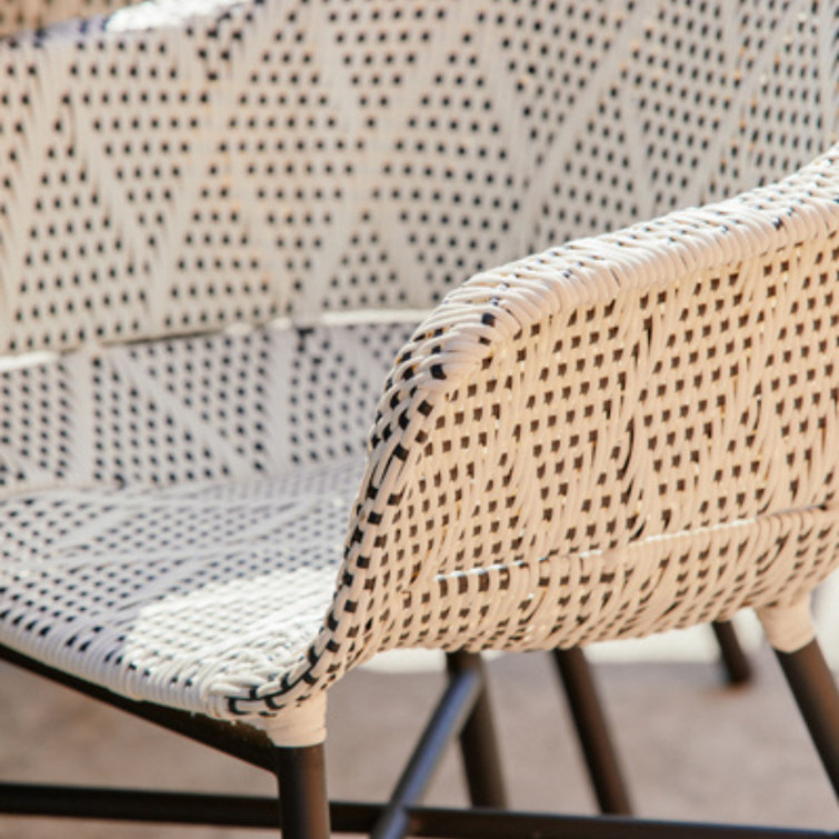 Hartmann DELPHINE Dining Chair - Diamond Wicker | Wayfair.co.uk