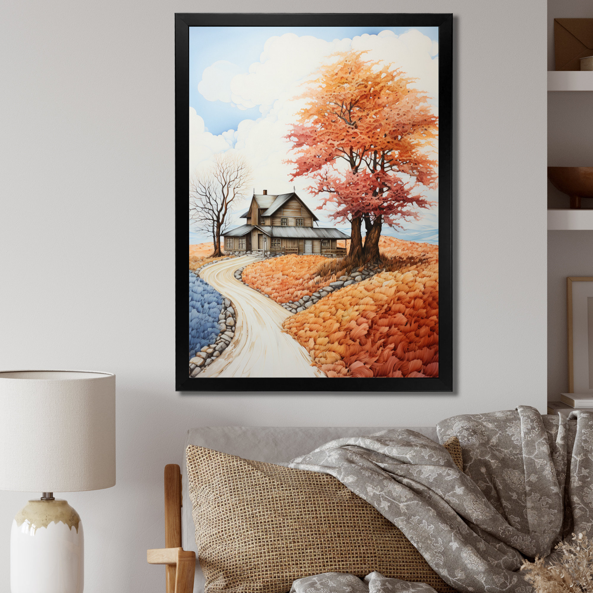 Red Barrel Studio® Vincetta Farmhouse Seasons Pointillism I | Wayfair