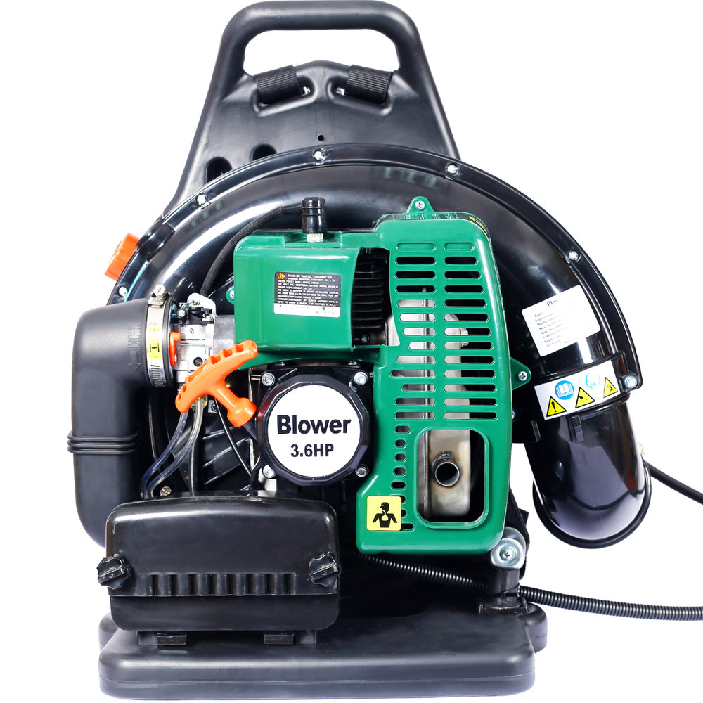 EvoNet 63.3cc 2-stroke Gas Backpack Leaf Blower – 3.6hp Engine, 750cfm ...