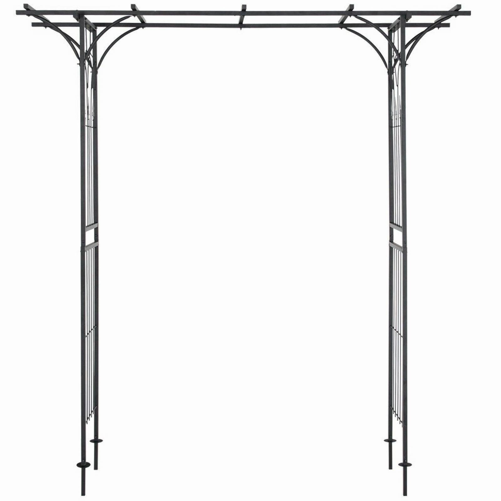 clihome 81" W x 57" D Steel Arbour & Reviews - Wayfair Canada