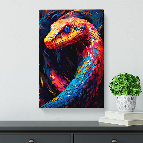 Marlow Home Co. Python Abstract - Art Prints | Wayfair.co.uk