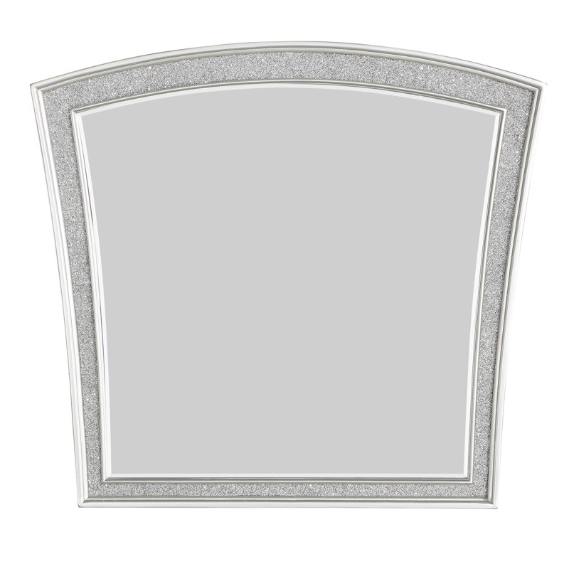 House of Hampton® Fuson 9 Drawer Double Dresser with Mirror | Wayfair