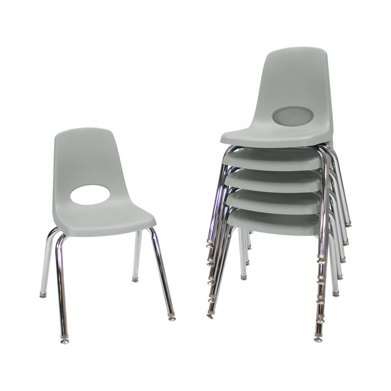 Factory Direct Partners Stacking Classroom Chair ( Set of 6 ) & Reviews ...