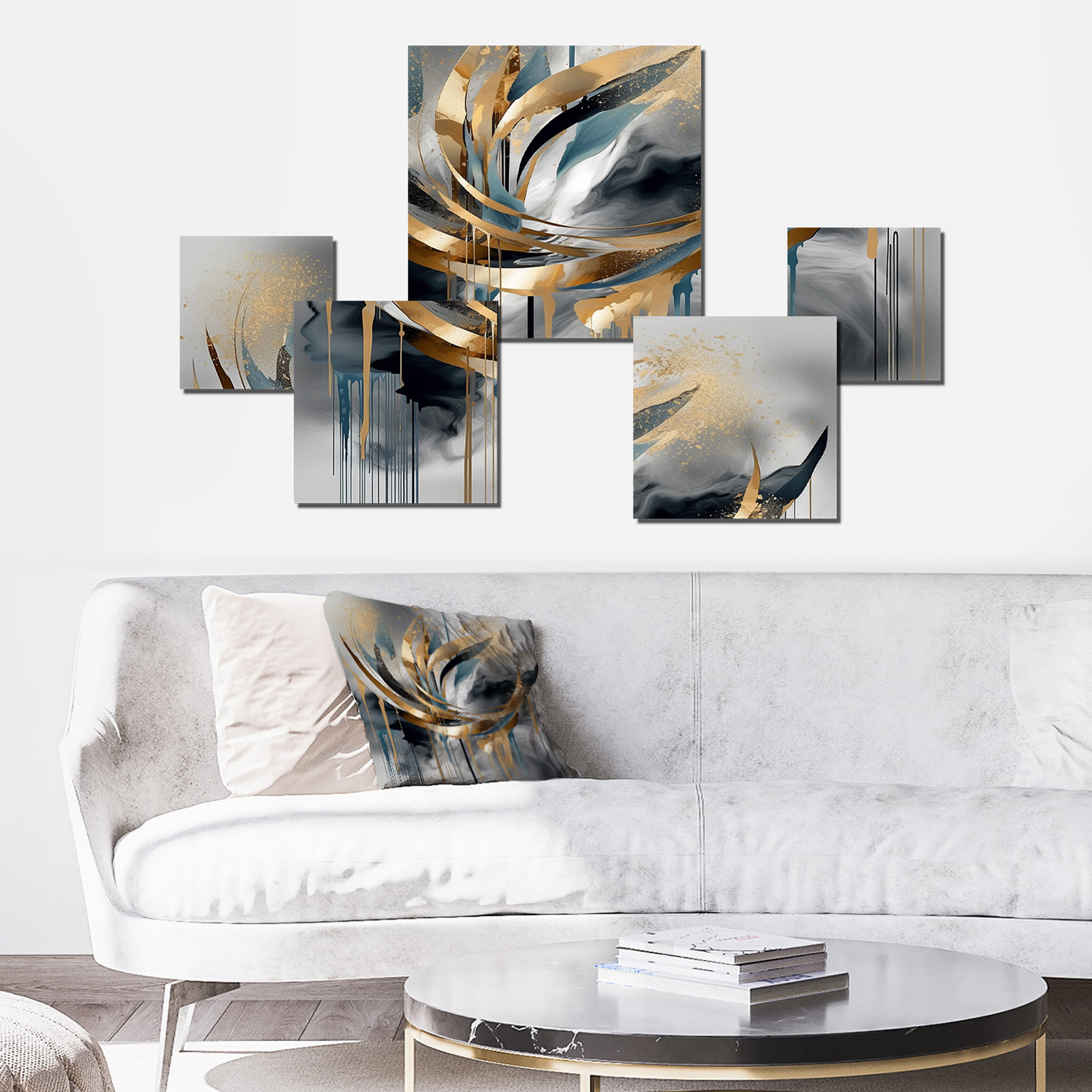 Mercer41 Abstract Shapes And Infinity Lines III - Abstract Shapes ...