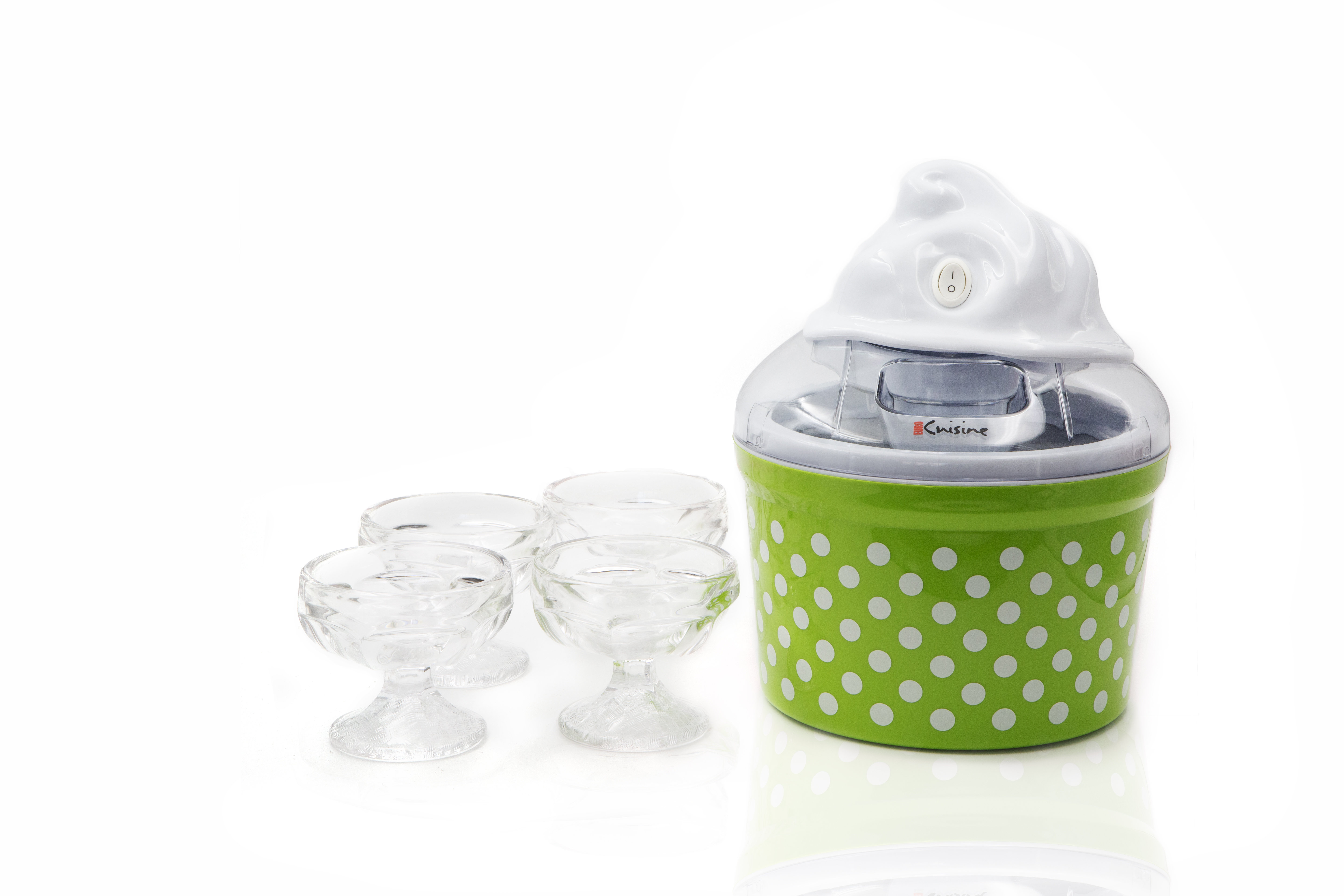 Euro Cuisine Electric Ice Cream Maker (Green) | Wayfair