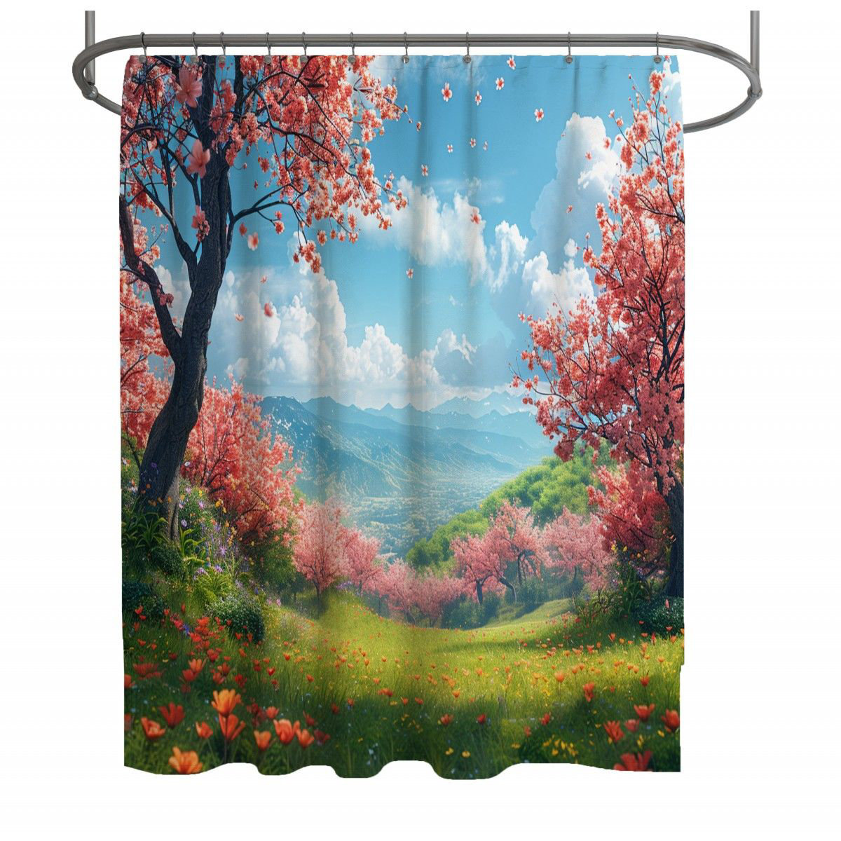 VisionBedding Yes Shower Curtain | Wayfair