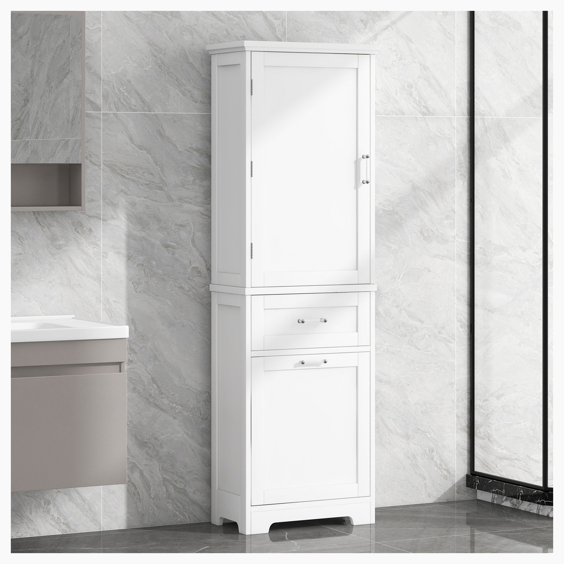 Hokku Designs Vonna 20'' Wide 2 - Drawer Storage Cabinet | Wayfair