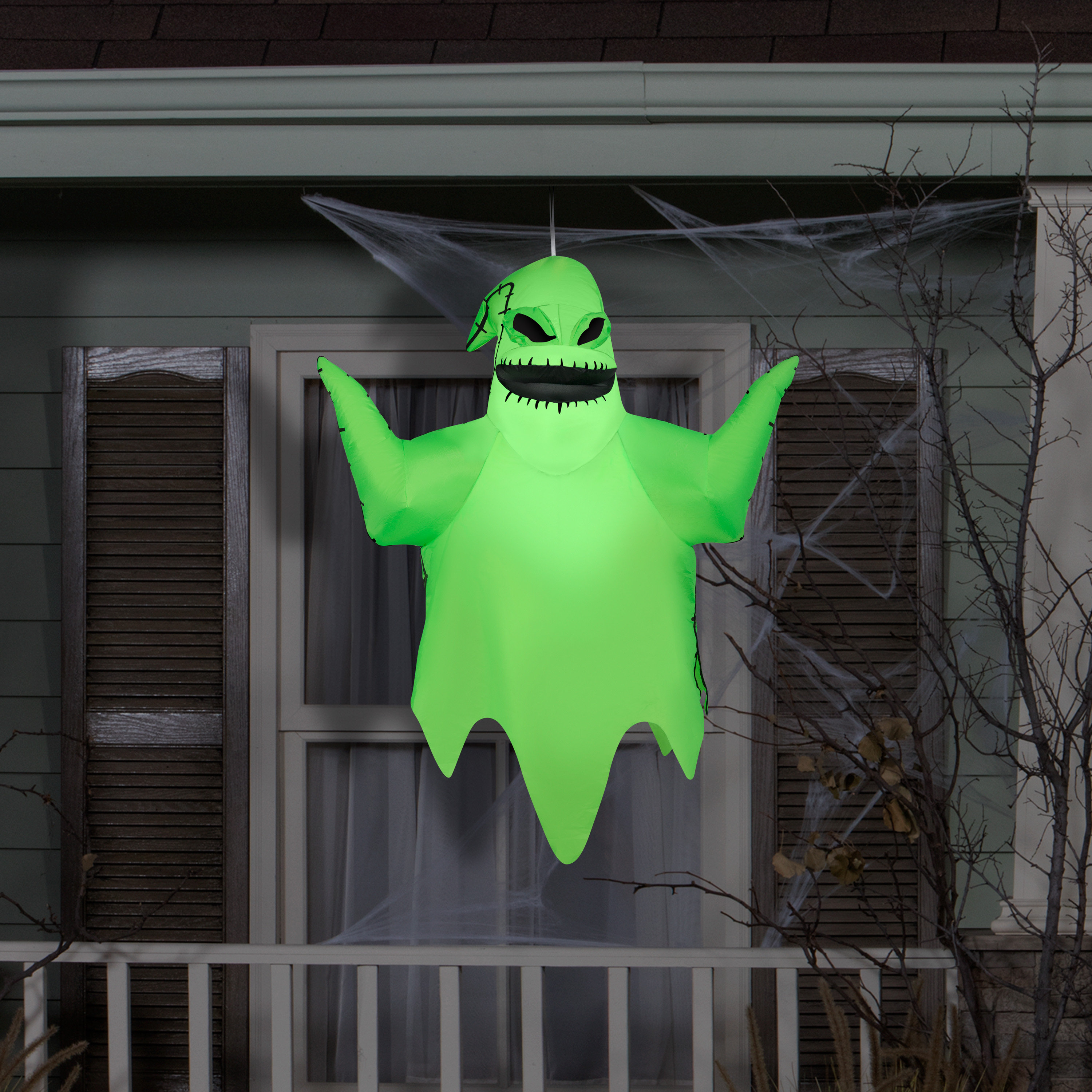 Gemmy Industries Hanging Ghost Oogie Boogie Inflatable | Wayfair